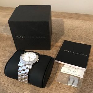 Marc By Marc Jacobs | Accessories | Marc Jacobs Silver Watch | Poshmark